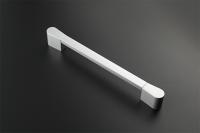 China Silver Oil Spraying Aluminum Pull Handles For Drawer Slide Hardware for sale