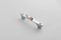 China Acrylic Length 116.8MM Furniture Pulls Hardware For Cabinets / Drawer Knobs And Pulls for sale