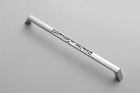 China Furniture Cabinet Drawer Chrome Nylon Brushed Handle 76MM Length for sale