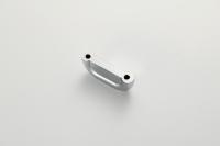 China Golden Chrome White Paint Kitchen Cupboard Handles Furniture Hardware for sale