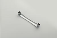 China Furniture Hardware Cabinet Drawer Wardrobe Furniture Pulls White Paint Color for sale
