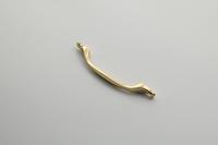 China White Golden Paint Furniture Pulls Alloy Antique Drawer Pulls And Knobs for sale