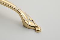 China White Golden Paint Furniture Pulls Alloy Antique Drawer Pulls And Knobs for sale