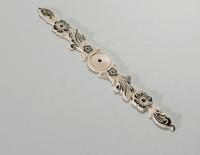 China Electroplated Zinc Alloy Cabinet Handle Pulls Antique Flower Shape Furniture Knobs for sale