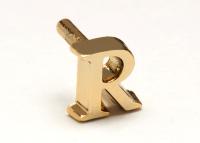 China Modern Decoration Handbag Accessories Hardware / R Shape Luggage Bag Parts for sale