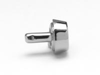 China Electroplated Finish Parts Luggage Fittings for Modern Bag Metal Accessories for sale