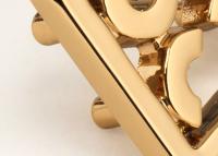 China Bag Parts And Accessories Zinc Alloy Electroplated Bag Parts For Decoration for sale