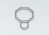 China Eco - Friendly Zinc Alloy Bag Ring Luggage Cycle Luggage Bag Accessories for sale