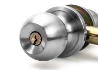 China High Security Ball Bed / Bath Door Knob Locks With Satin Stainless Modern Style for sale