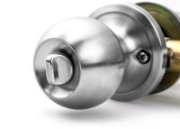 China High Security Ball Bed / Bath Door Knob Locks With Satin Stainless Modern Style for sale