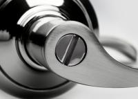 China Zink Alloy Tubular Locks Privacy Door Handle Lock With Chrome Plated ANSI Approval for sale