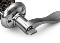 China Zink Alloy Tubular Locks Privacy Door Handle Lock With Chrome Plated ANSI Approval for sale