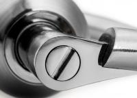 China Plated Chrome Tubular Lock Lever Style Security Door Zinc Alloy Handle Lock for sale
