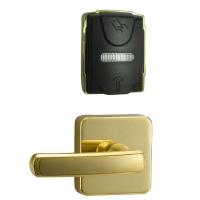 China Electronics Intelligent Hotel Door Lock Satin Chrome Finishing 85 * 85 mm for sale