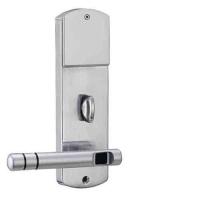 China INTERTEK Plated Gold Zinc Alloy Electronic Door Lock With Card / Key Open Ways for sale