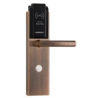 China Hotel Security Electronic Door Lock / Entry Door Lock With Antique Finishing for sale