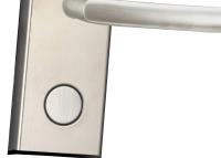 China High Security Electronic Card Door Lock For Hotel Entrance 62.5mm Center Distance for sale