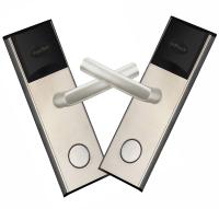 China High Security Electronic Card Door Lock For Hotel Entrance 62.5mm Center Distance for sale