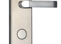 China Satin Stainless Steel Modern Electronic Door Lock / Entrance Lock For Hotel for sale
