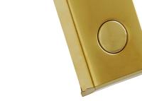 China Electronic Card Hotel Door Lock , Electronic Door Latches With PVD Finishing for sale