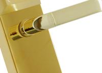 China Electronic Card Hotel Door Lock , Electronic Door Latches With PVD Finishing for sale
