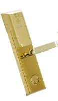 China Electronic Card Hotel Door Lock , Electronic Door Latches With PVD Finishing for sale