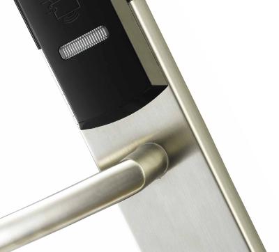 China Standard Latches Intelligent Electronic Door Lock RFID Card Open 282.5 * 77.5mm for sale