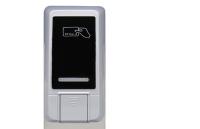 China 62mm Backset Card / Key Open Electronics Door Lock For Hotel Room SUS201 for sale