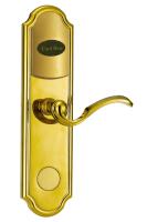 China Card / Key Open Electronics Door Lock For Hotel 70mm Backset ISO9001 Certification for sale