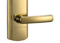 China PVD gold Electronic Door Lock Unlocked by Password or Emid Card for sale