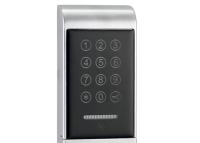 China Silver Color Electronic Door Lock Unlocked by Password or Emid Card for sale