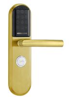 China PVD gold Smart Electronic Digital IC Card Password Door Lock (SUS304) for sale