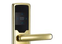 China 62mm Backset Tyt WiFi Electronics Door Lock / Gate Lock With Plated Gold Finishing for sale