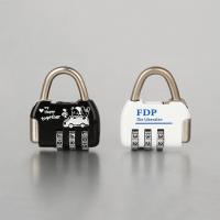 China Travel Luggage Resettable Combination Padlock 3 Numbers For Password Suitcase for sale