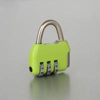 China Travel Luggage Resettable Combination Padlock 3 Numbers For Password Suitcase for sale