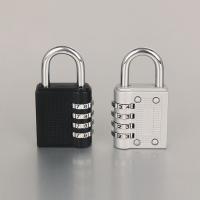 China 4 Digit Weatherproof Resettable Combination Padlock Multi Color For Travel Suitcase for sale
