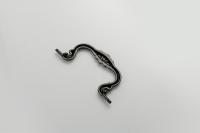 China Antique Zinc Alloy Furniture Hardware Pulls Flower Shape Drawer Handle Knobs for sale