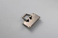 China Electroplated Cabinet Drawer Furniture Hardware Pulls Zinc Alloy 75 * 44 * 17 Mm OEM for sale