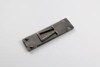 China Rectangle Antique Style Furniture Hardware Drawer Pulls With Fasteners Parts for sale