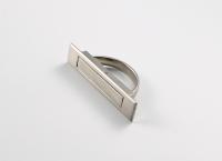 China Cupboard Nylon Brushed Furniture Pulls With Electroplated Thick Lacquer for sale
