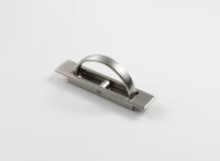 China Cupboard Nylon Brushed Furniture Pulls With Electroplated Thick Lacquer for sale