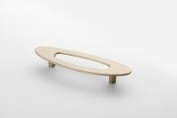China 58 G Modern Pearl Lacquer Furniture Pulls Oval Shape For Drawer / Cupboard for sale