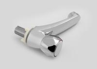 China Contemporary Unique Kitchen Single Handle Sink Faucets Chrome Plated Sanitary Ware for sale