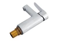 China Durable Cold Water One Hole Bathroom Sink Faucets For Sanitary Ware for sale