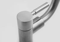 China Water Saving Single Handle Bathroom Faucet , Zinc Alloy Modern Bathroom Tap for sale