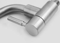 China Water Saving Single Handle Bathroom Faucet , Zinc Alloy Modern Bathroom Tap for sale