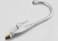 China SUS201 Sink Single Handle Faucets With Chrome Plated Finishing for sale