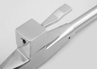 China SUS201 Sink Single Handle Faucets With Chrome Plated Finishing for sale