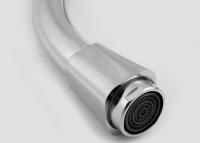 China Single Hole Kitchen Sink Faucets Mechanical Deck Mounted Plated And Brushed for sale