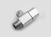 China Durable Triangle Double Head Angle Valve Bathroom Basin Faucet Hardware Parts for sale